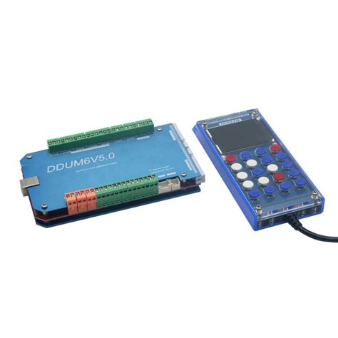 6 Axis Cnc 2000khz Usb Mach3 Card Controller Stepper Motor Driver Mach3 Remote Control Handwheel