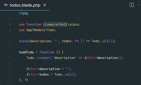 Todo Application With Laravel Folio And Volt Rlaravel