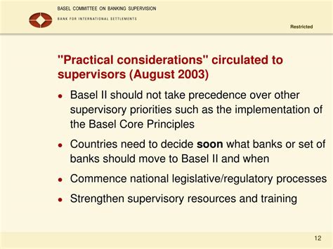 Ppt Basel Ii Update Powerpoint Presentation Free Download Id342341