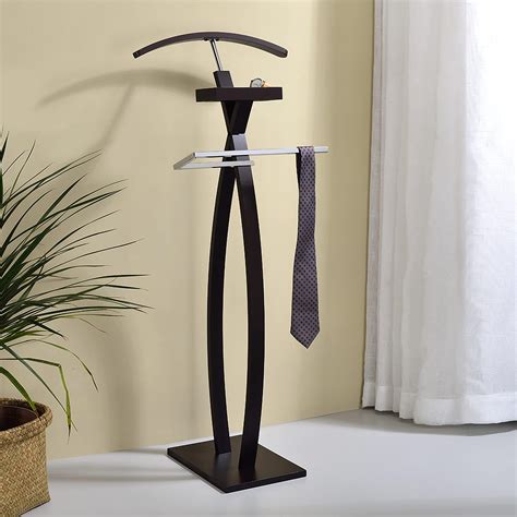 Hanlives Valet Stand For Man Freestanding Clothes Stand