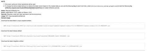 Open Source Retrieve The Latest From A Generic Repository From Artifactory Using Curl Stack