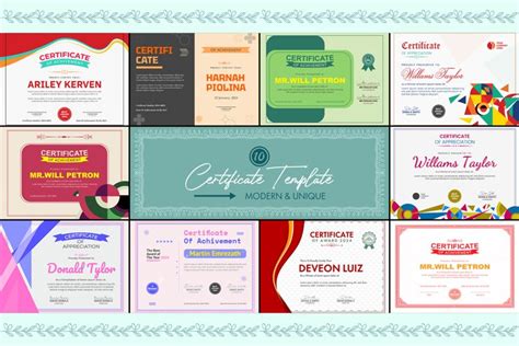 Certificate With Elegant Design Certificate With Elegant Design