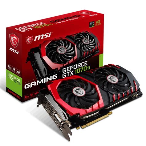 Купить Видеокарта MSI nVidia GeForce GTX 1070Ti GDDR5 8GB, GTX 1070 TI ...