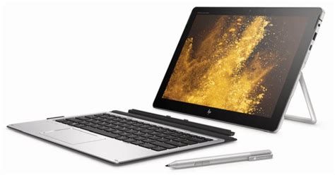 Hp S New Elite X In Tablet Has Faster Cpu Higher Res Display And Business Class Features