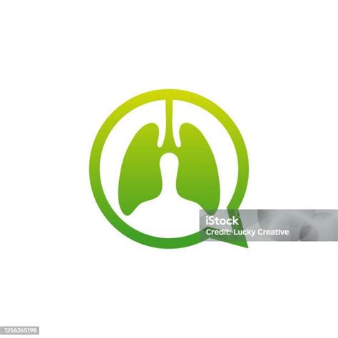 폐 상담 로고 디자인 벡터 폐 포럼 로고 템플릿 폐 관리 아이콘 개념에 대한 스톡 벡터 아트 및 기타 이미지 개념 개성 개념 건강관리와 의술 Istock