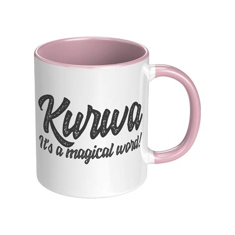 Kurwa The Magical Polish Language Swear Word Coffee Mug Etsy