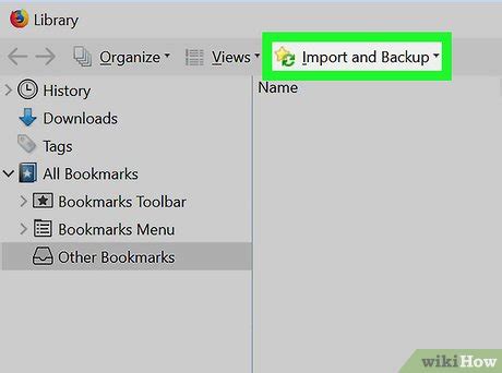How To Export Bookmarks From Firefox Steps With Pictures