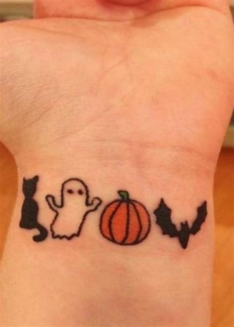 30 Feminine Halloween Tattoo Ideas To Welcome Spooky Season