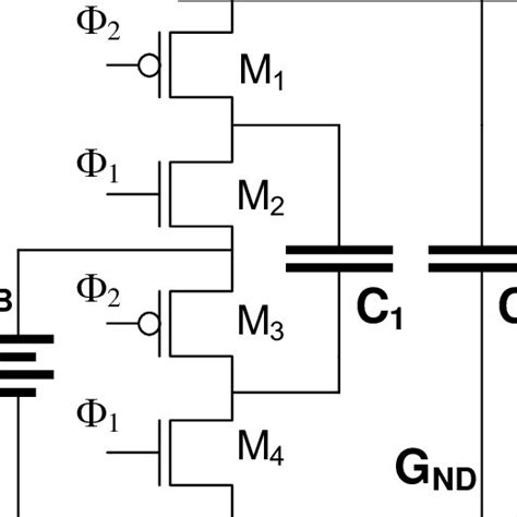 Shows The Mos Based Charge Pump Circuit While The Vco Has An Amplitude Download Scientific