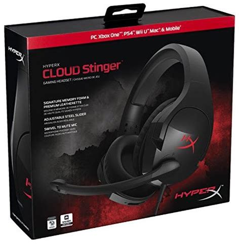 Specification sheet (buy online): HX-HSCS-BK/EM Kingston HyperX Cloud ...