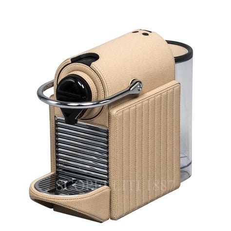 Coffee Machine Pigment Pixie Lines In Leather Exclusive Luxury T