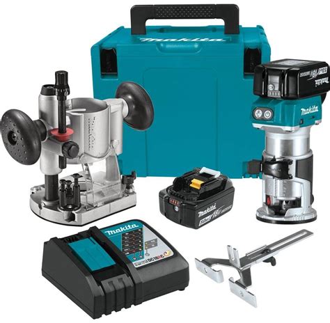 Tool News Makita Cordless Router Kit Popular Woodworking