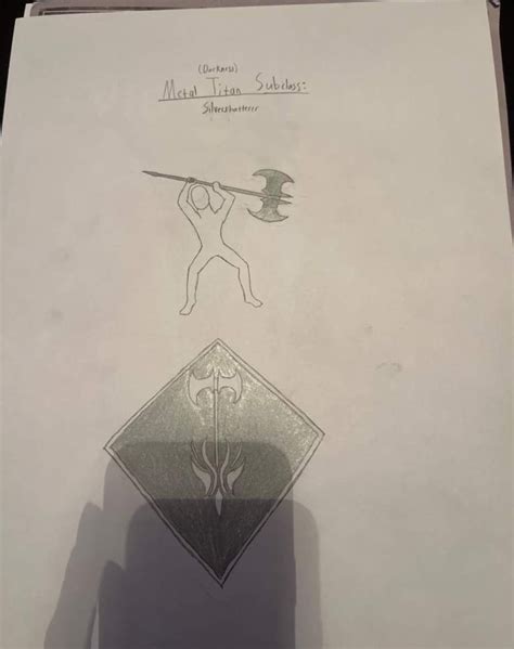 Darkness Subclass Concept Metal Titan Subclass Silvershatterer R