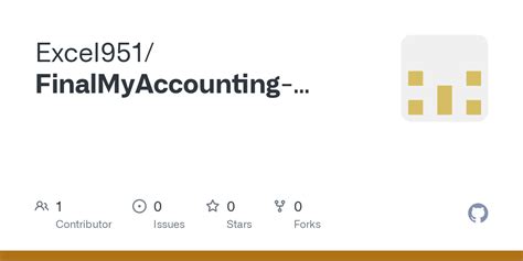 Github Excel951 Finalmyaccounting 21410100045