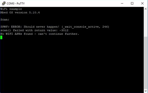 Example Not Working For Me Issue 135 ARMmbed Mbed Os Example Wifi