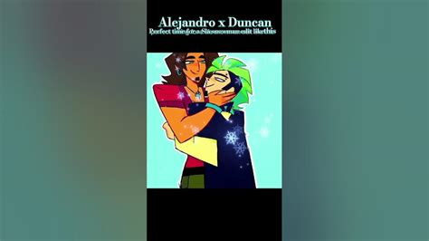 Alejandro X Duncan Edit Snowman Christmas Tdiedit Totaldramaisland