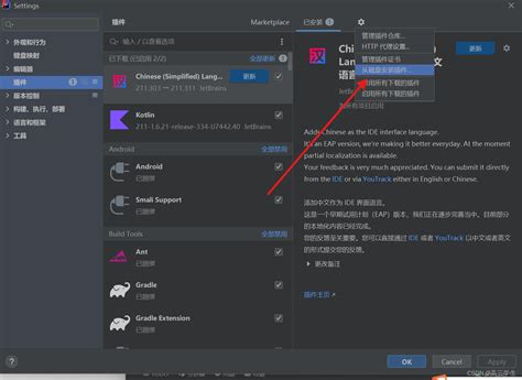 安装idea插件报错 Plugin Chinese Simplified Language Pack 中文语言包 Was Not
