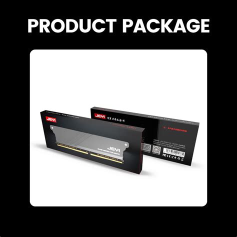 Jeyi Memory Ram Heatsink With Thermal Pads Desktop Ram Cooler Ddr Radiation Dissipate For Pc