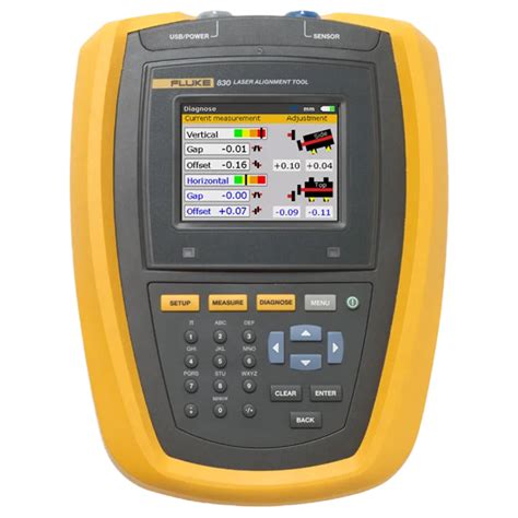 Fluke 830 Laser Shaft Alignment Tool