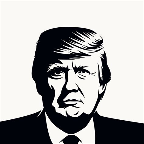 Donald Trump Black White Over 400 Royalty Free Licensable Stock