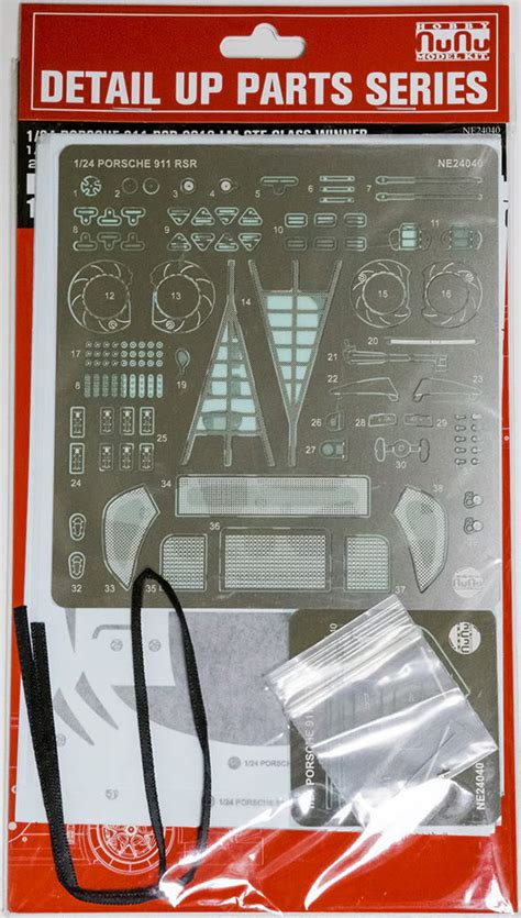 Detail Set Up Porsche 911 Rsr 2018 Lm Gte Class Winner Dmodelkits