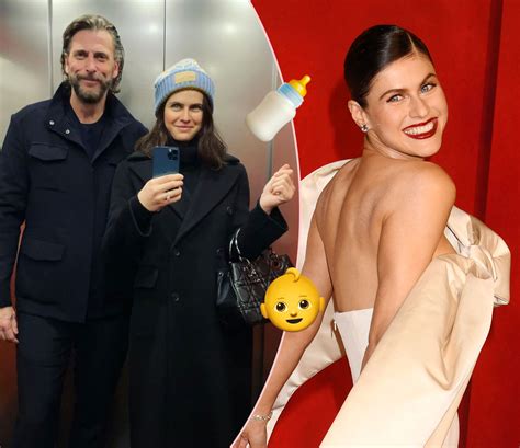 Alexandra Daddario Welcomes Her First Baby In Hilariously Festive Way See The Pic Perez Hilton