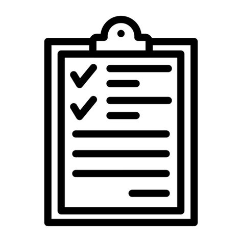 premium vector summary list icon style