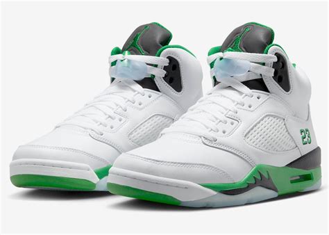 Air Jordan 5 Retro Lucky Green White Ice Blue Black Dd9336 103 Air