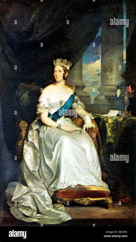 The Portrait Of Queen Victoria By Artist Grant Captures The Iconic
