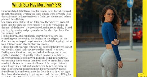 Carly S Captions TG Caption Series Which Sex Has More Fun Part 3 8