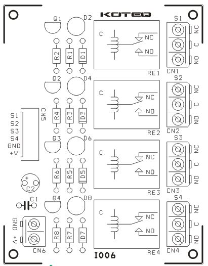 Channel Relay Board Electronics Lab