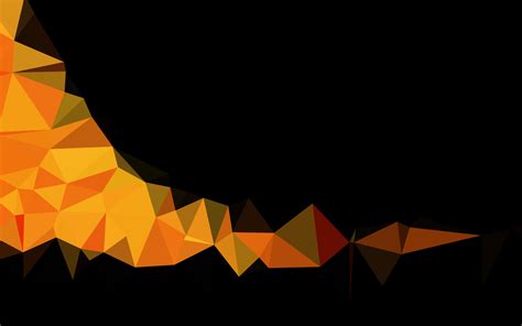 Light Orange Vector Shining Triangular Background 32975167 Vector Art At Vecteezy