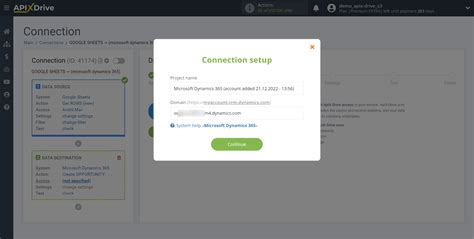 How To Connect Microsoft Dynamics 365 To Apps As Data Destination