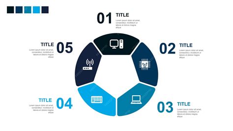 Premium Vector Computer Cpu Laptop Keyboard Router Icons Infographic