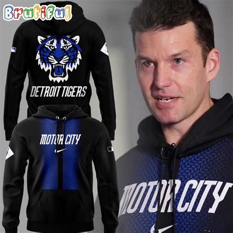 Detroit Tigers Navy 2024 City Connect Hoodie Shirt