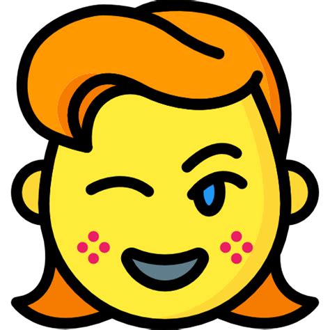 Wink Basic Mixture Lineal Color Icon