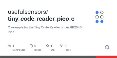 Github Usefulsensorstinycodereaderpicoc C Example For The Tiny