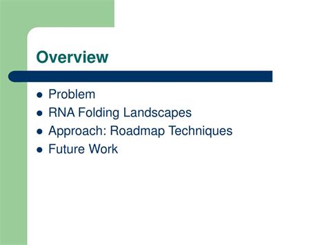 ppt rna folding kinetics powerpoint presentation free download id