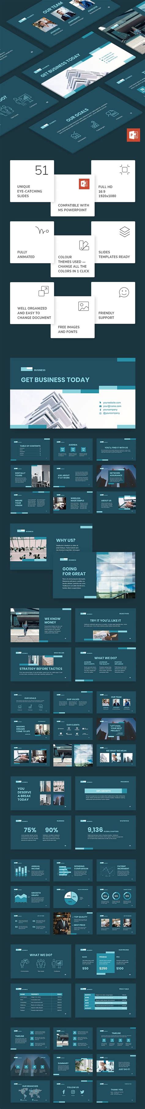 Business Networking Presentation Template