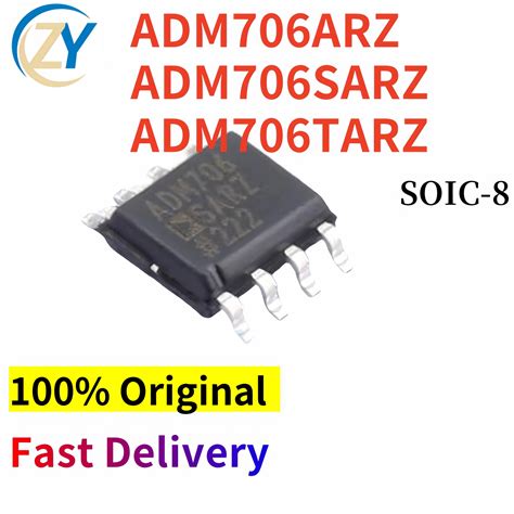 2pcs ADM706 ADM706SARZ PMICs ADM706ARZ ADM706TARZ SOIC 8 100 Original In Srock