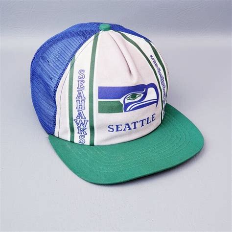New Era Accessories 98s Vintage Seattle Seahawks Mesh Snapback Hat