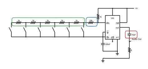 Toy Organ Using A 555 Timer 3 Steps Instructables