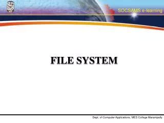 PPT File System Mounting PowerPoint Presentation Free Download ID