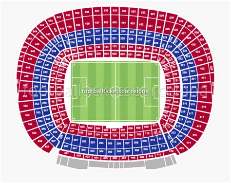 The Official Seating Categories At The Camp Nou Fc Barcelona