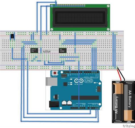 Часы термометр на Ds1302 и Lm35 Arduino проекты