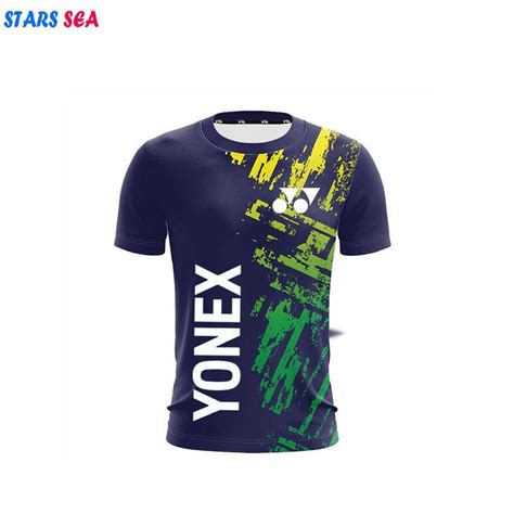 2024 New Yonex Badminton Sport Short Sleeve T Shirt Men Women Badminton