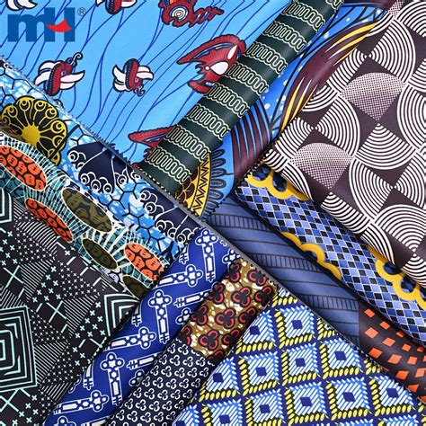 Wholesale Polyester Wax Fabric From Chinese Factory Mh