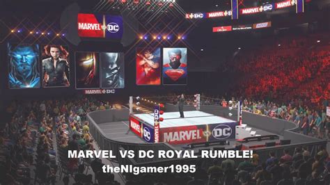 Marvel Vs Dc Royal Rumble Wwe 2k22 Royal Rumble Series 5 6th Rumble