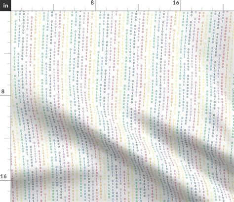 Fs Girls Rule The World Binary Code Fabric Spoonflower