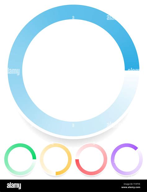 Round Preloader Buffer Shape Circular Progress Indicator Stock Photo Alamy